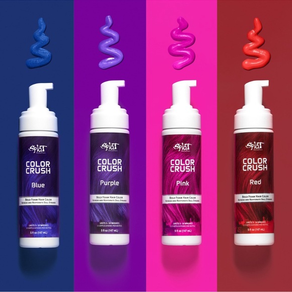 Splat | Hair | Splat Color Crush Pink Hair Foam | Poshmark